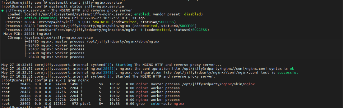 Start Core Application Server | JIFFY.ai