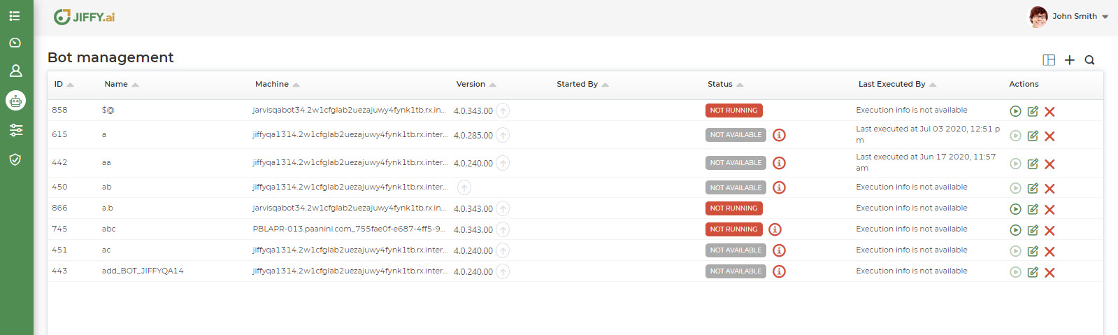 Execution Bots | JIFFY.ai