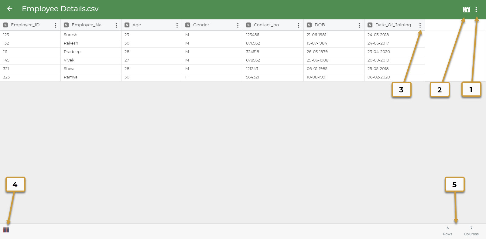 CSV Dataset | JIFFY.ai
