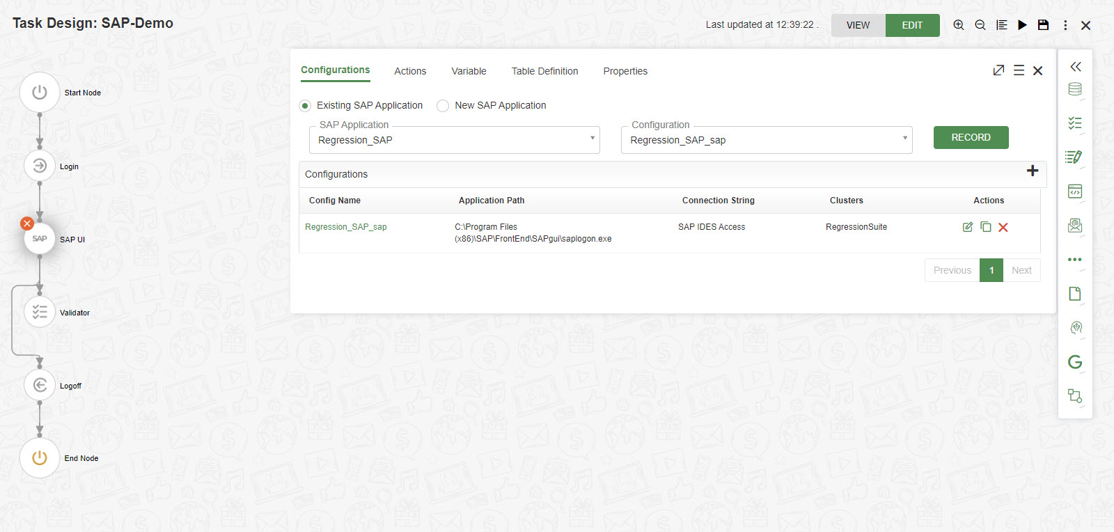 SAP With Login & Logoff Nodes | JIFFY.ai