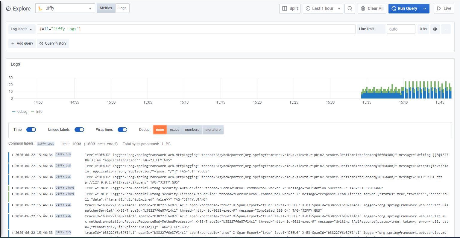Log Viewer | JIFFY.ai