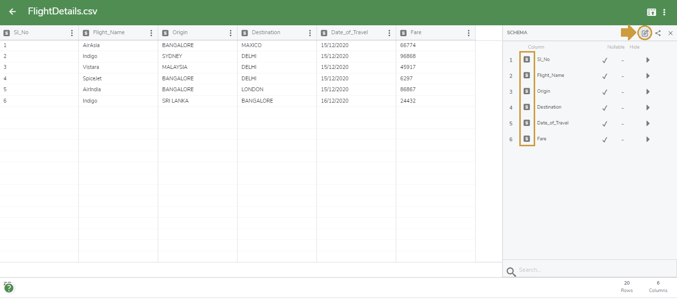 Transform CSV Datasets | JIFFY.ai